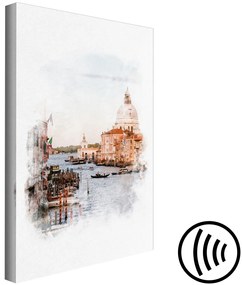 Obraz Akvarelová Venezia (1-dílný) vertikální