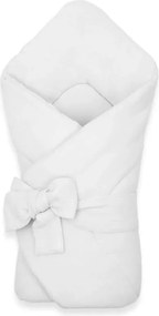 Mušelínová šněrovací zavinovačka New Baby white