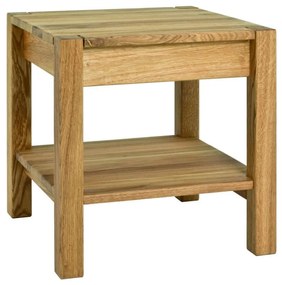 Mørtens furniture Noční stolek Molk, 43 cm, dub