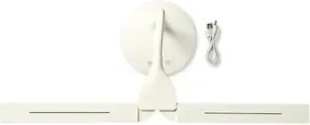 NEDIS LTLG3M1WT4 - Stmívatelná LED Stolní Lampa Bílá / Dotykové ovládá