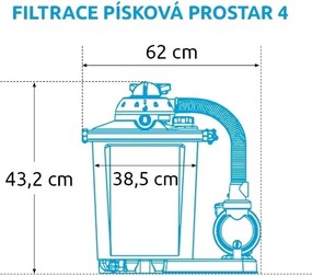 Písková filtrace Marimex ProStar 4 10600003