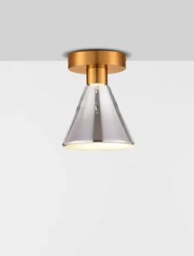 Designové stropní svítidlo Voi 1 Šedá