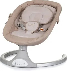 CHIPOLINO Elektrická kolébka Nest Macadamia / od 0 - 6 měsíců / do 9 k