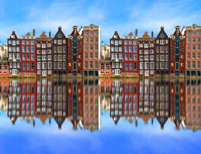 Umělecká fotografie Architecture in Amsterdam, Holland, George Pachantouris, (40 x 30 cm)