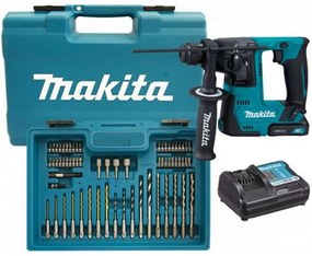 Makita Nářadí - 12V AKU vrtací kladivo, 2x aku 1,5 Ah CXT, nabíječka HR140DWYE1