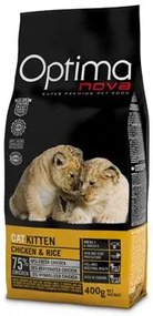Visán Optima Nova Cat Kitten Chicken&Rice 400g
