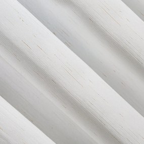 ZÁCLONA NA KROUŽCÍCH LUNA 300 CM X 250 CM CM BÍLÁ