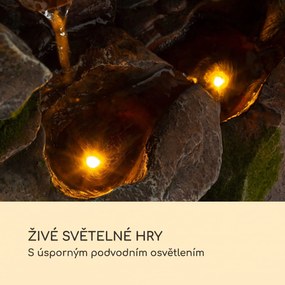 Blumfeldt Mystic Tree solární fontána s LED osvětlením, polyresin