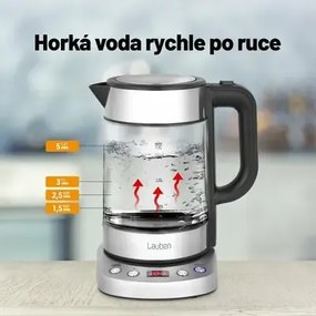 Lauben EK17GS / rychlovarná konvice / 2200W / 1.7 l