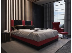 Čalouněná postel PIERROT + topper, 180x200, D8/D12