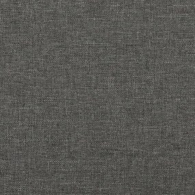 Box spring postel s matrací tmavě šedá 120x190 cm textil 3269665