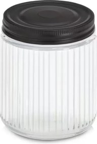 Zeller Present Sklenice na svačinu, dóza na jídlo, víko na závit RIBBED, 520 ml