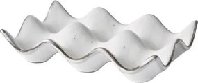 BROSTE Stojan na vajíčka NORDIC SAND 15x10 cm pískový