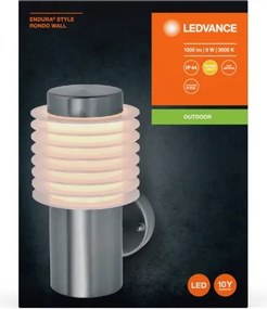 Ledvance - LED Venkovní nástěnné svítidlo RONDO LED/9W/230V IP44