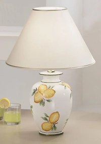 Svítidla KOLARZ Keramická stolní lampa s citróny Kolarz Giardino Lemone 57 cm