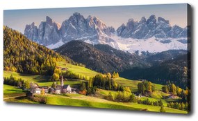 Wallmuralia Foto obraz canvas Panorama hory 100x50