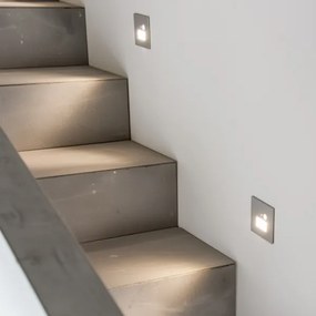 LED Schodišťové svítidlo se senzorem pohybu LED/1,5W/230V 3000/4000/6000K šedá