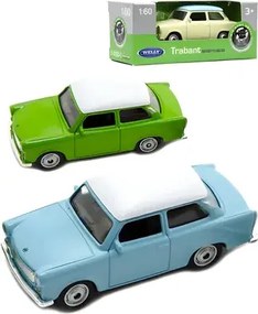 WELLY Model auta Trabant / 1:60 / Volný chod / Kov / Mix barev / 7 cm