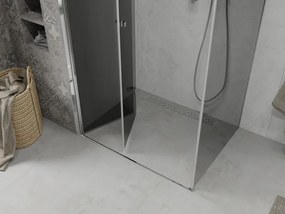 Mexen Lima sprchový kout 100x80cm, 6mm sklo, chromový profil-šedé sklo, 856-100-080-01-40