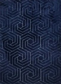 Kusový koberec Zen Garden 2401 navy Varianta: 140x190 cm