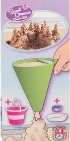 Androni Sada na písek s trychtýřem střední růžová / od 12 měsíců