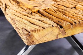 Designový jídelní stůl Shark 220 cm teak