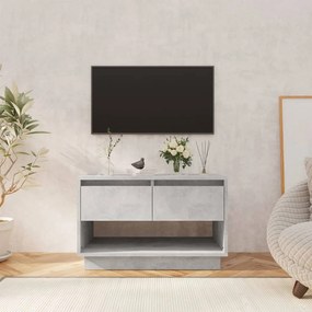 TV stolek betonově šedý 70 x 41 x 44 cm dřevotříska - Default Title