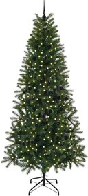 Umělý vánoční stromeček Zelená 240 cm PE a PVC 3397381