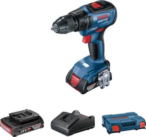 Bosch Professional Aku vrtací šroubovák GSR 18V-50 2x aku, 1x nabíječka, L-box