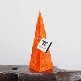 Oranžová Pyramida - Bez svícnu