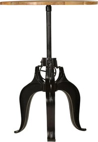 Barový stůl z masivního mangovníkového dřeva 75 x (76–110) cm 245268