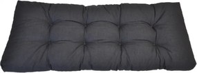 Axin Trading Opěradlový polstr na paletu 120x50 cm Polstr: Tmavě šedý melír