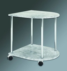 Mørtens furniture Odkládací stolek Keith III, 45 cm, beton