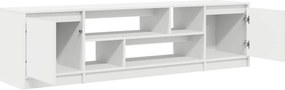 TV skříňka bílá 188,5x41x50 cm kompozitní dřevo 3328417