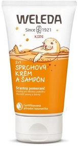 Weleda 2v1 Sprchový krém a šampon Šťastný pomeranč 150 ml