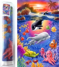 NORIMPEX Diamantové malování Podmořský svět / 80x40 cm