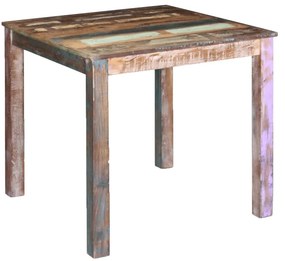 Jídelní stůl masivní recyklované dřevo 80 x 82 x 76 cm 243452