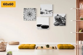 Set obrazů vůně klidu Feng Shui - 4x 40x40 cm