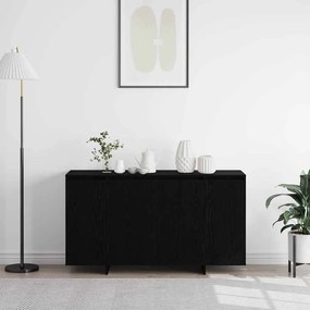 Servírovací skříň Černý dub 135 x 41 x 75 cm Kompozitní dřevo 3333895
