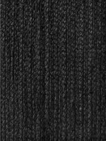Černý oboustranný/ručně tkaný jutový koberec 160x230 cm Braided – Hanse Home