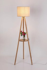 Rabalux TREVIA stojací dřevěná lampa 74108