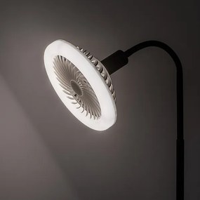 Rabalux 74031 - LED Stojací lampa s ventilátorem 1xE27/16W/230V