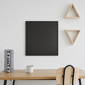 Toptabule.sk  Černá magnetická popisná tabule PREMIUM v hliníkovém černém rámu 120x90 cm