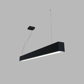 Závěsné lineární svítidlo Lino Barva: Černá, Délka: 1200 mm, Stmívání: Stmívatelné DALI Tunable White