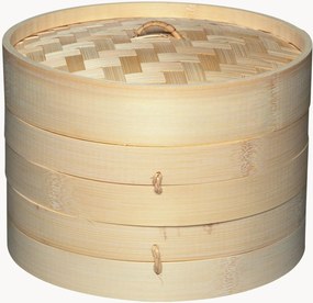 Dvoupatrový bambusový napařovač s víkem World of Flavours Oriental