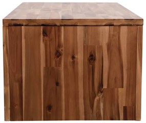 vidaXL Konferenční stolek masivní akáciové dřevo 90 x 50 x 37,5 cm