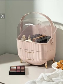 Sinsay - Organizér na kosmetiku - pastelová růžová