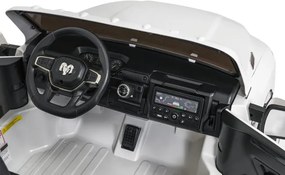 Elektrické autíčko RAM 3500 bílé