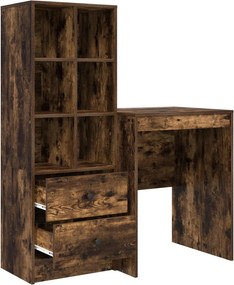 Stůl Kouřový dub 105,5 x 50 x 127 cm 2 ks 3337341