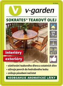 VeGA Sokrates V-garden Teak olej 0,6l